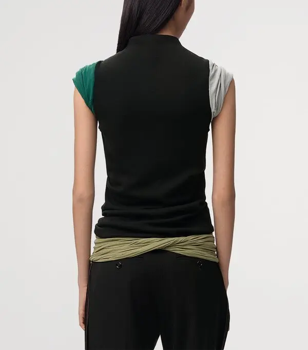 Loewe Ruche-detail High-neck Top