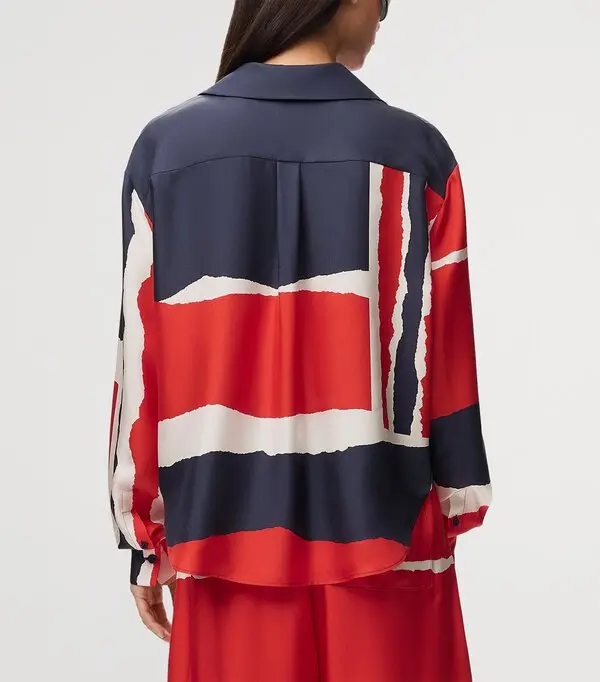 Loewe Silk Geometric Pyjama Shirt