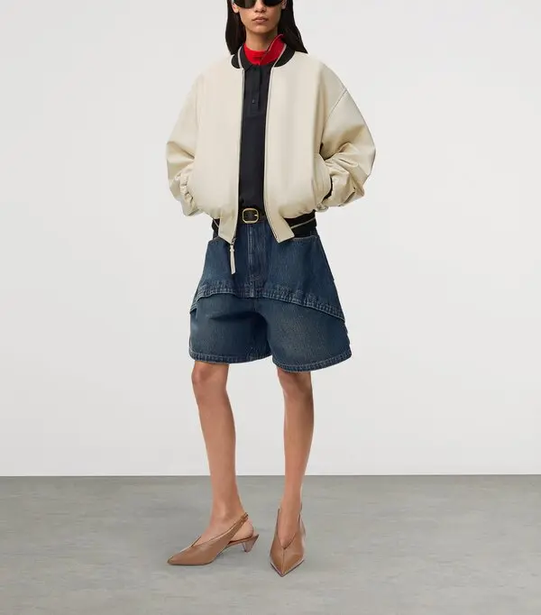 Loewe Panelled Denim Shorts