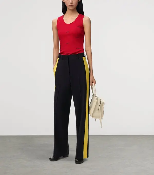 Loewe Embroidered Logo Tank Top