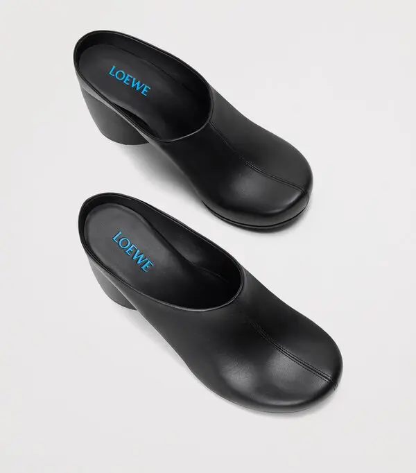 Loewe Lambskin Oval Mules 70