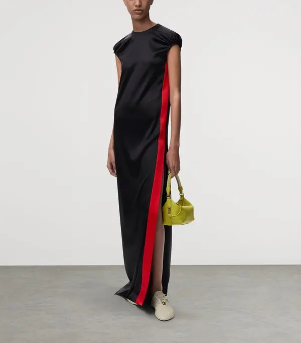 Loewe Silk Colour-block Maxi Dress