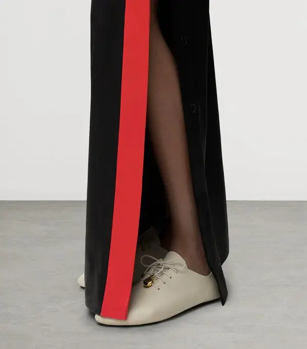 Loewe Silk Colour-block Maxi Dress