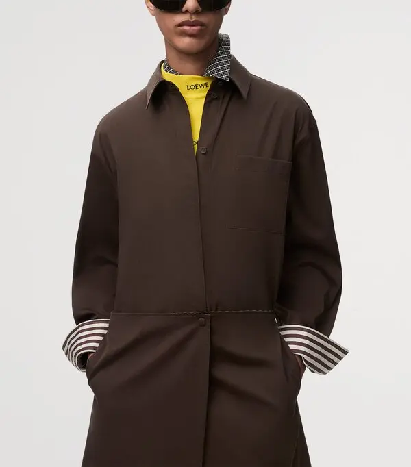 Loewe Adjustable Mini Shirt Dresss