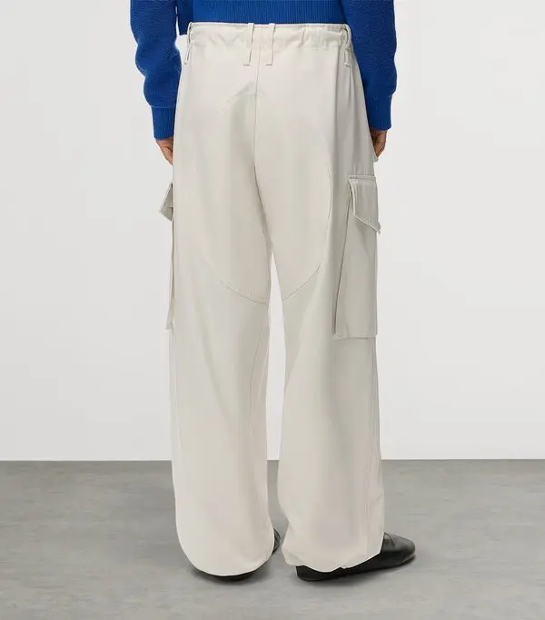 Loewe Cotton-silk Cargo Trousers