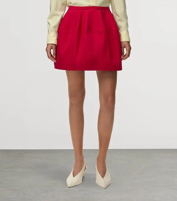 Loewe Cotton-silk Balloon Mini Skirt