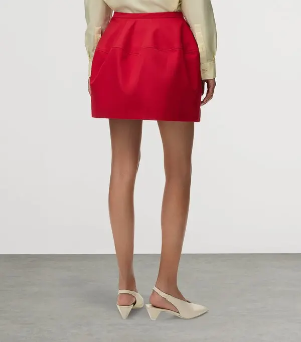 Loewe Cotton-silk Balloon Mini Skirt