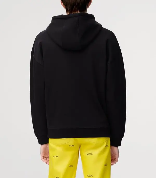 Loewe Cotton-blend Anagram Hoodie