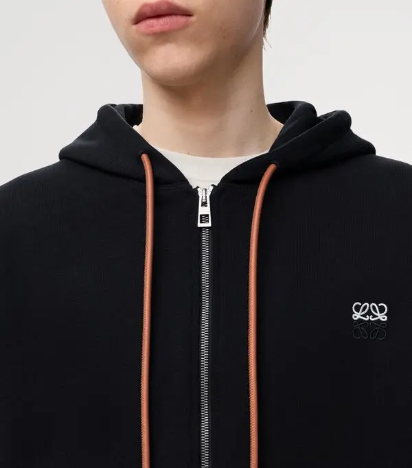 Loewe Cotton-blend Anagram Hoodie