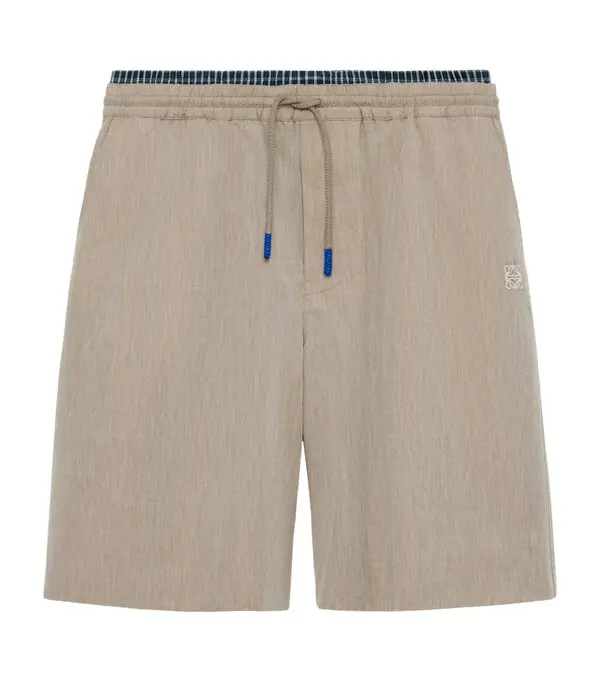 Loewe Layered Drawstring Shorts