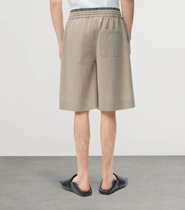 Loewe Layered Drawstring Shorts