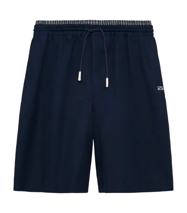 Loewe Cotton Drawstring Shorts
