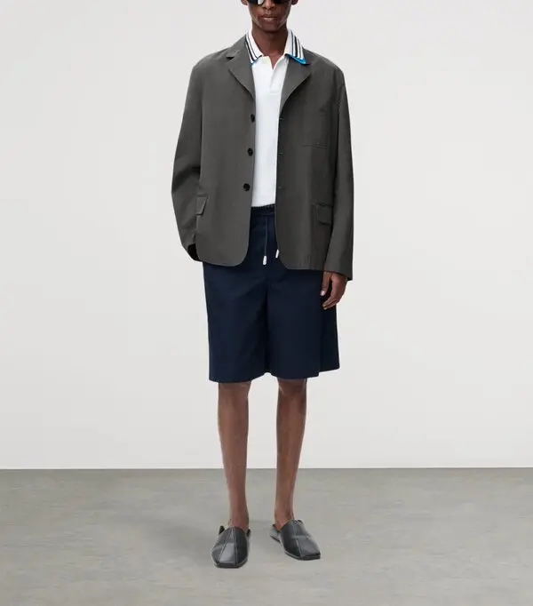 Loewe Cotton Drawstring Shorts