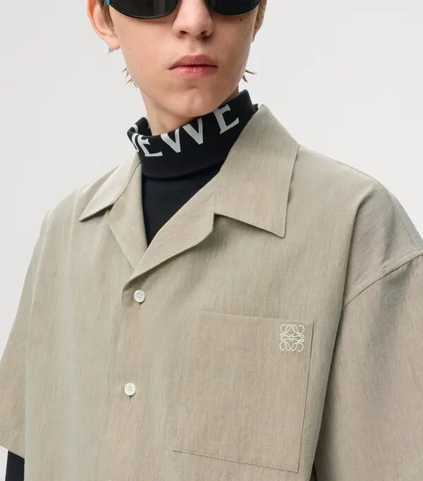 Loewe Wool-blend Anagram Shirt