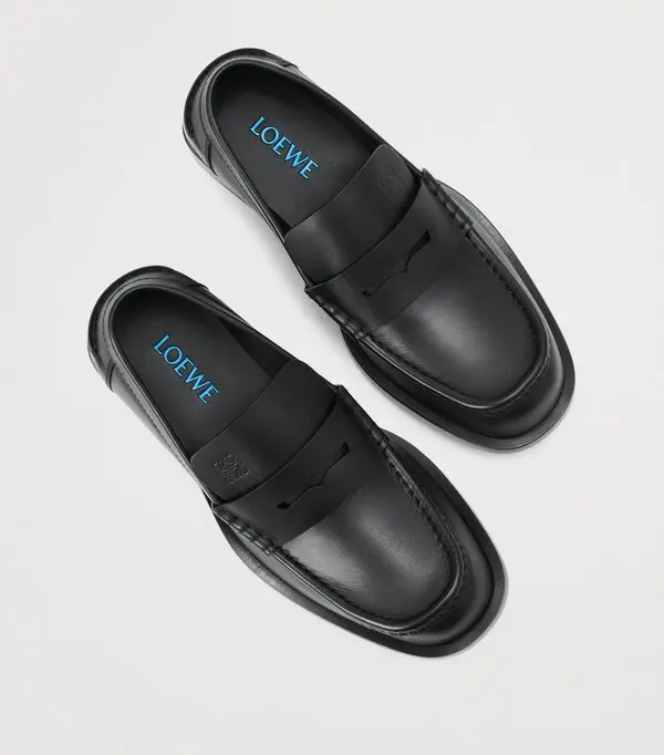 Loewe Calfskin Bobine Loafers