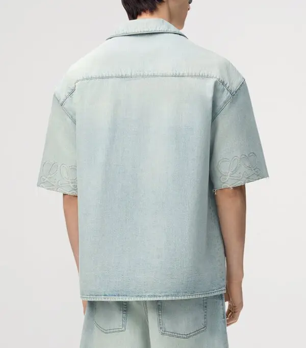 Loewe Denim Anagram Shirt