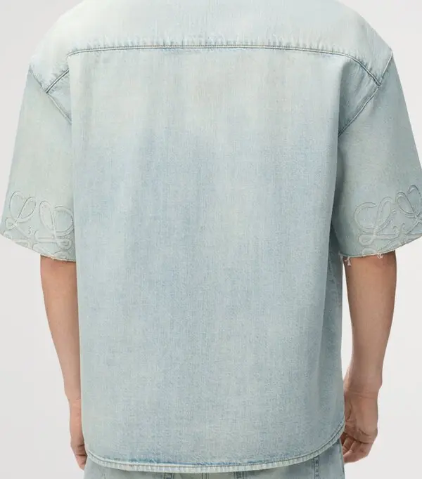Loewe Denim Anagram Shirt