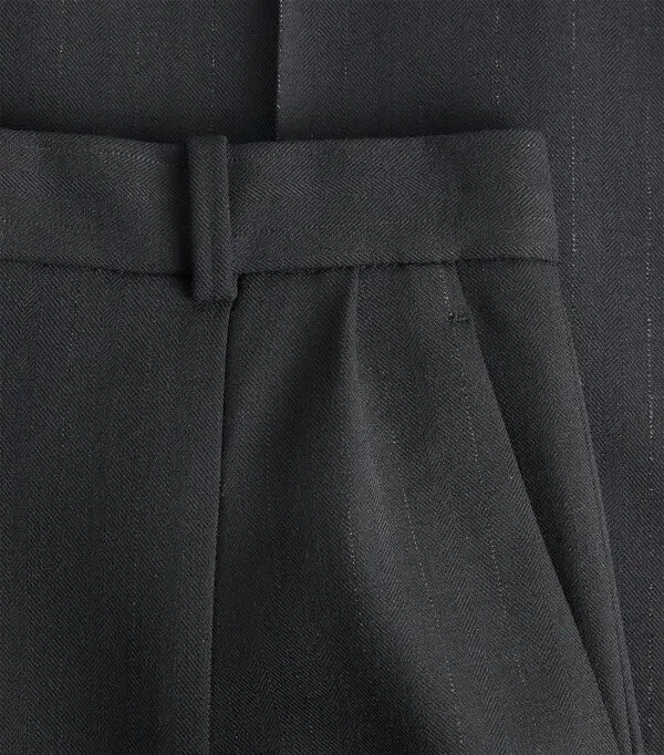 Sandro Stripe Tailored Trousers