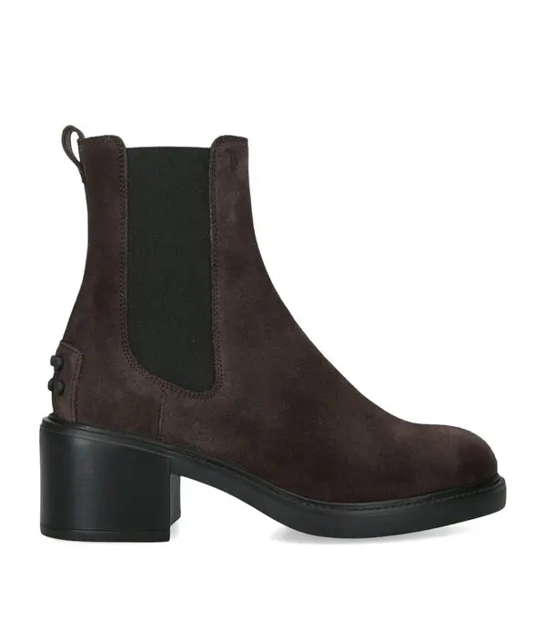 TOD'S Suede Chelsea Boots