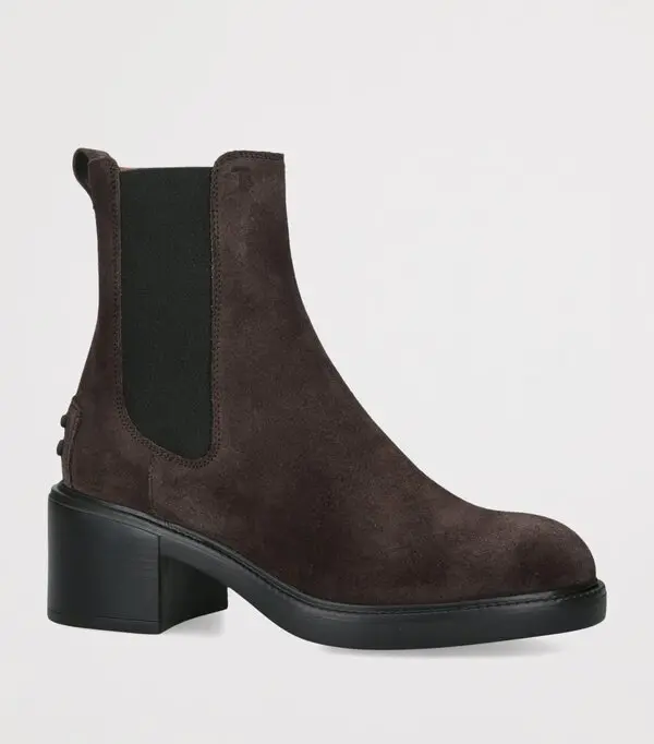 TOD'S Suede Chelsea Boots
