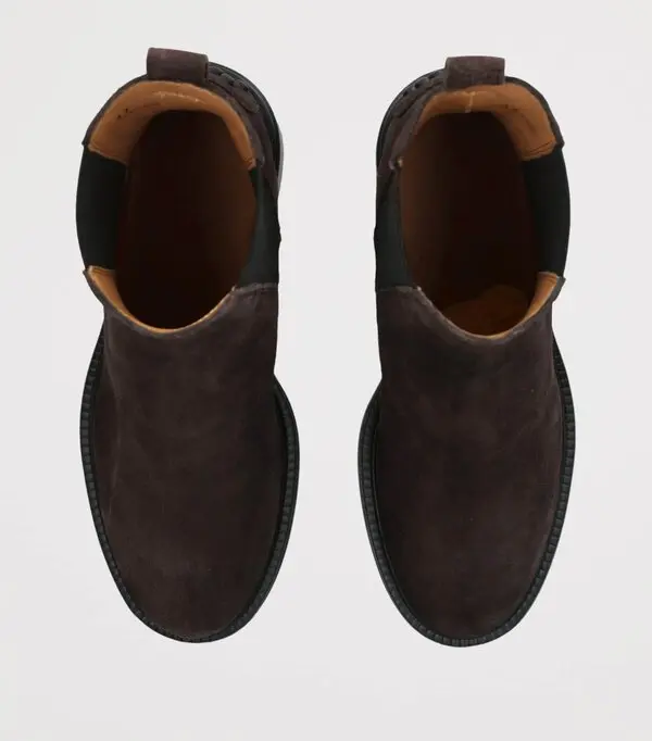TOD'S Suede Chelsea Boots