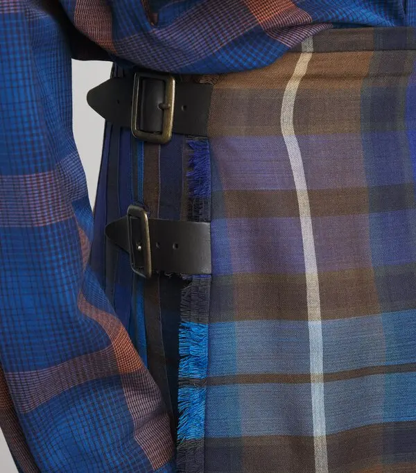 VIVIENNE WESTWOOD Wool Check Kilt