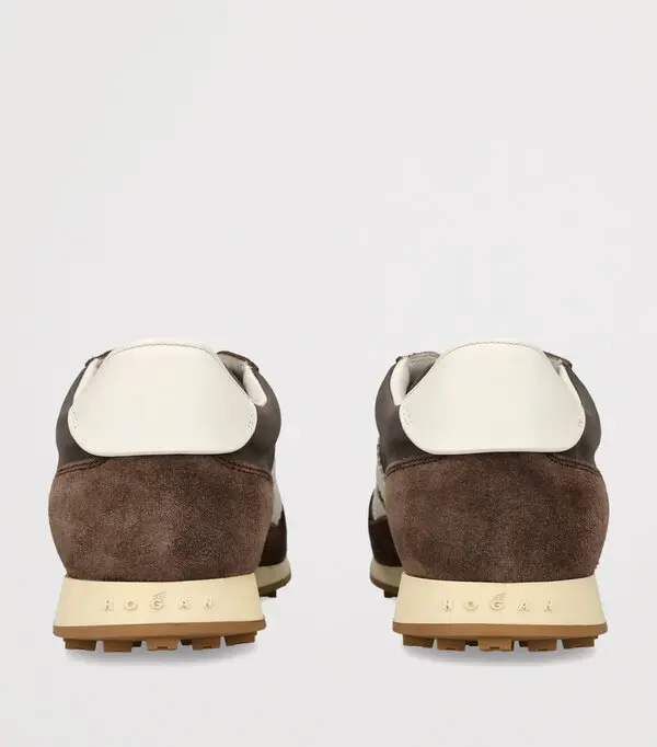 Hogan Suede-mesh Athletic Sneakers