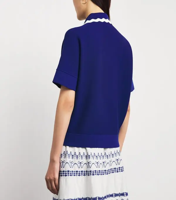 Molli Virgin Wool Scalloped-collar Sweater
