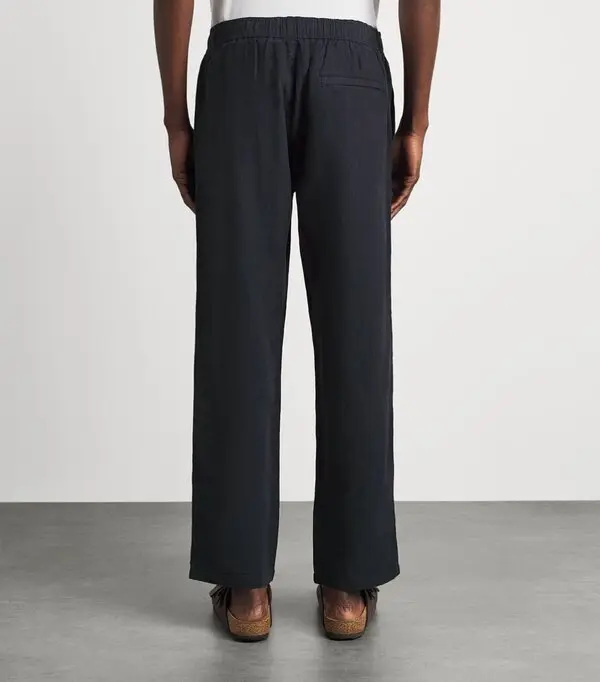 SAMSØE SAMSØE Sajabari Straight Leg Linen Trousers