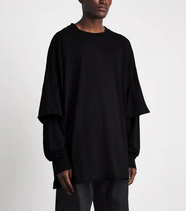 Rick Owens Oversized Tommy Hustler Hoodie