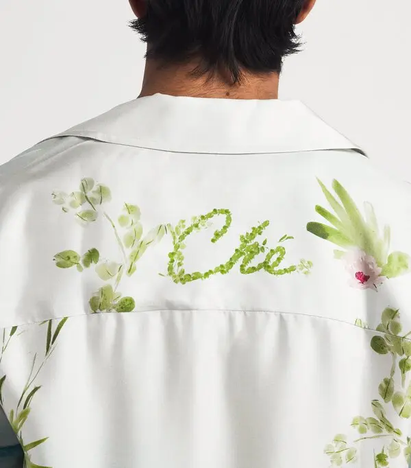 CHE Silk Bloom Print Shirt