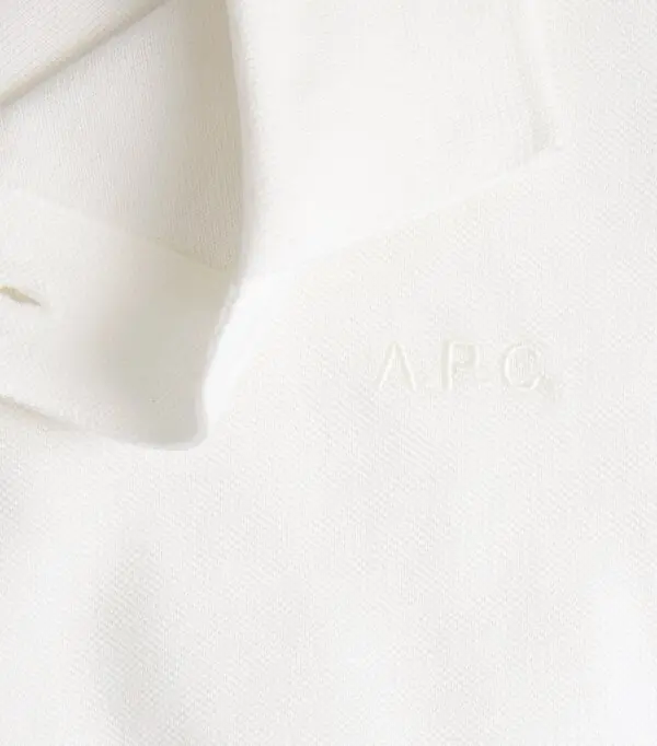 A.p.c. Cotton Logo Polo Shirt