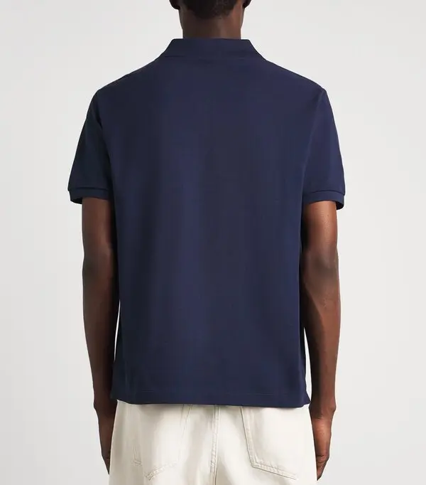 A.p.c. Cotton Logo Polo Shirt