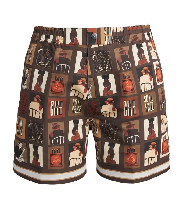 CHE Printed Wilson Swim Shorts