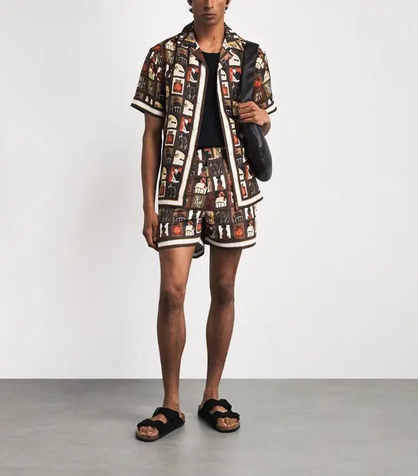 CHE Printed Wilson Swim Shorts