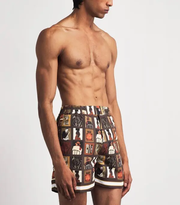 CHE Printed Wilson Swim Shorts