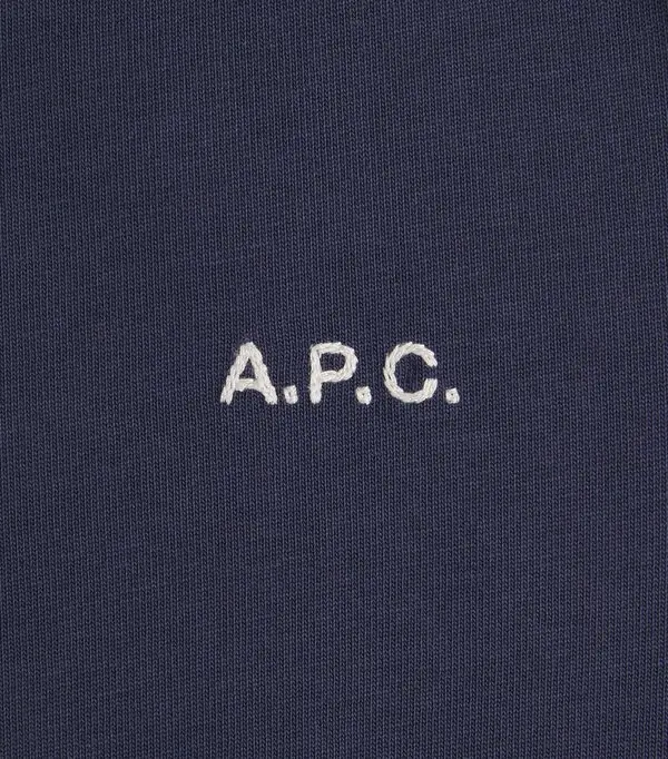 A.p.c. Cotton Logo Oliver T-shirt