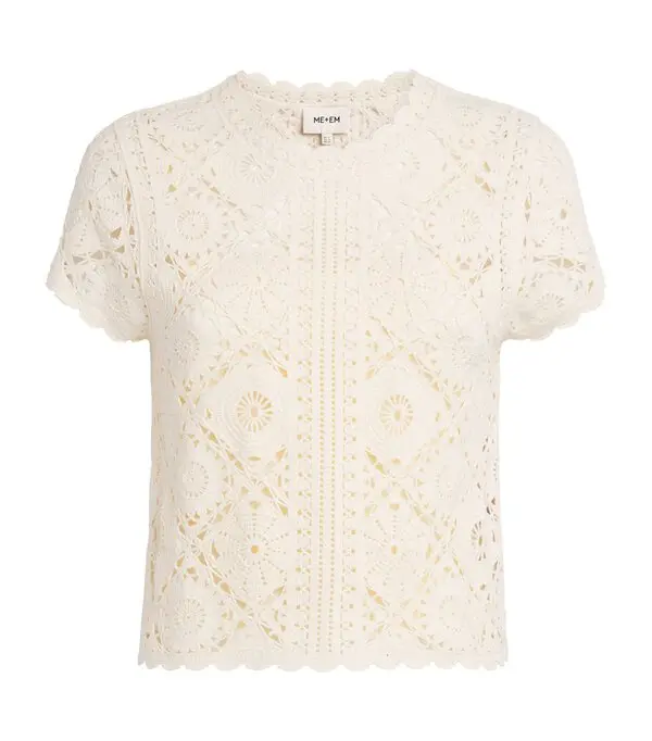 ME+EM Crochet 2-in-1 Baby T-shirt
