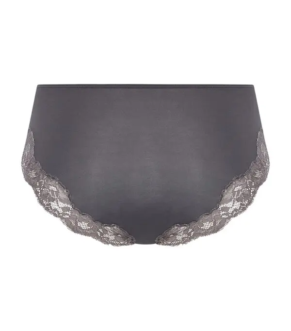 Hanro Lace-trim Midi Briefs