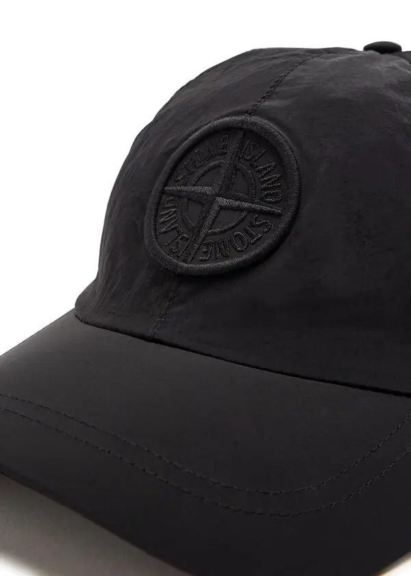 Stone Island Logo-embroidered Nylon Cap