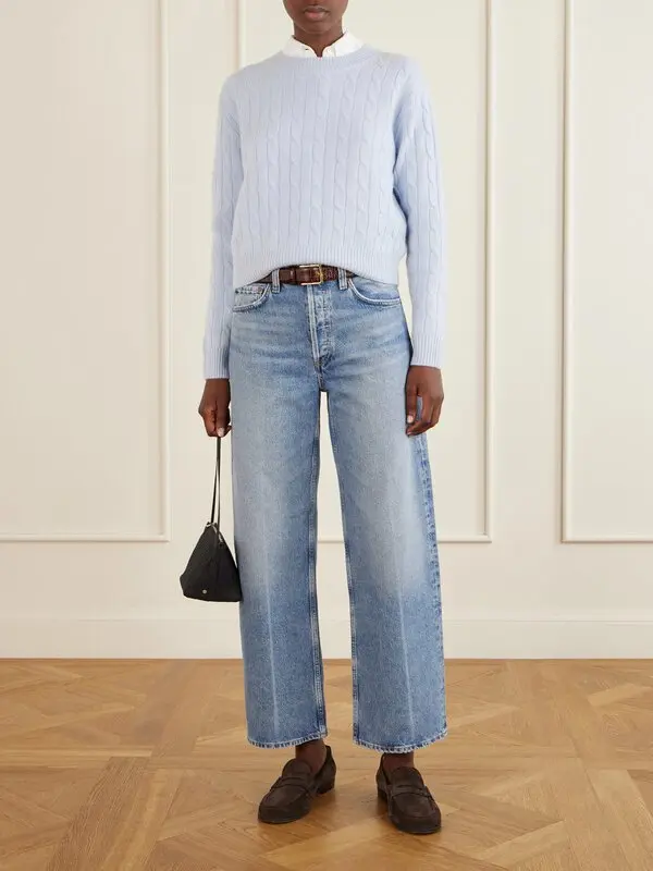Arch4 Tinka Cable-knit Cashmere Sweater