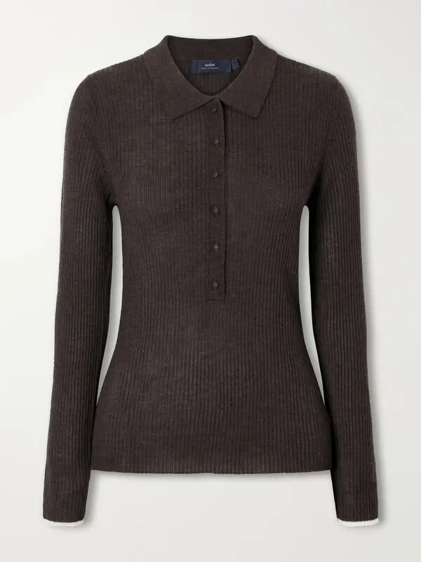 Arch4 Maja Cashmere Sweater - Brown