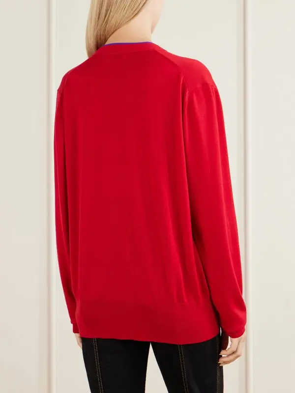 Versace Wool-blend Cardigan