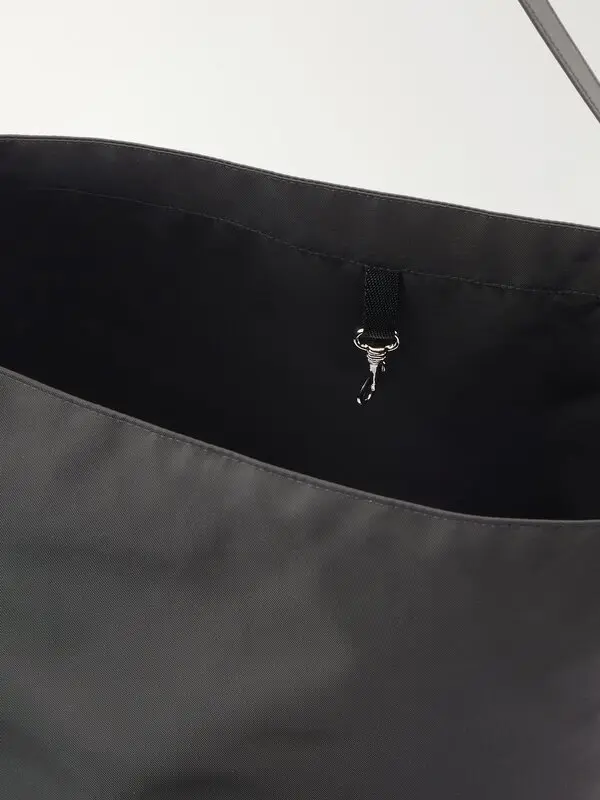 VALESQUE Bucket Leather-trimmed Shell Tote