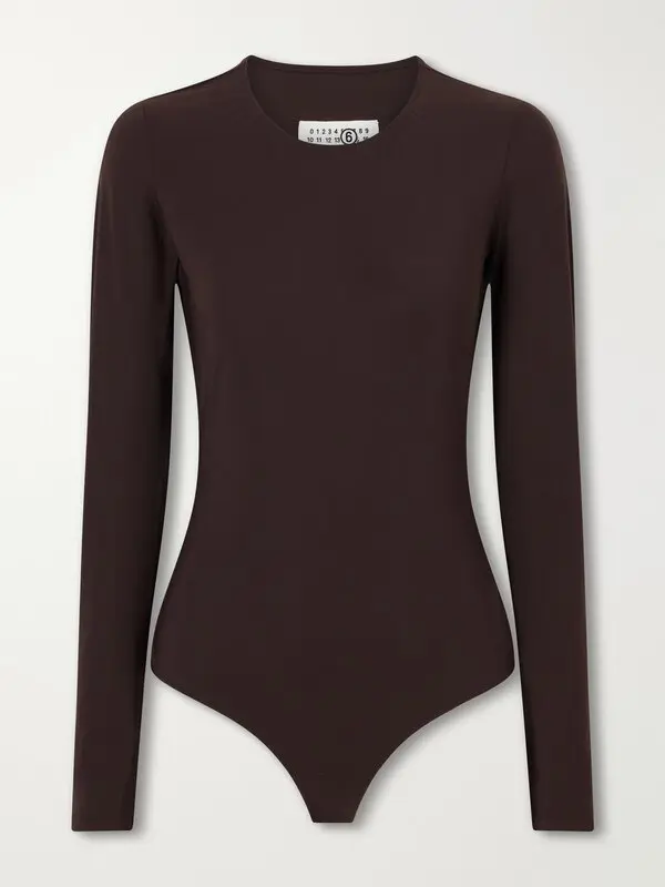 MAISON MARGIELA Stretch-jersey Bodysuit