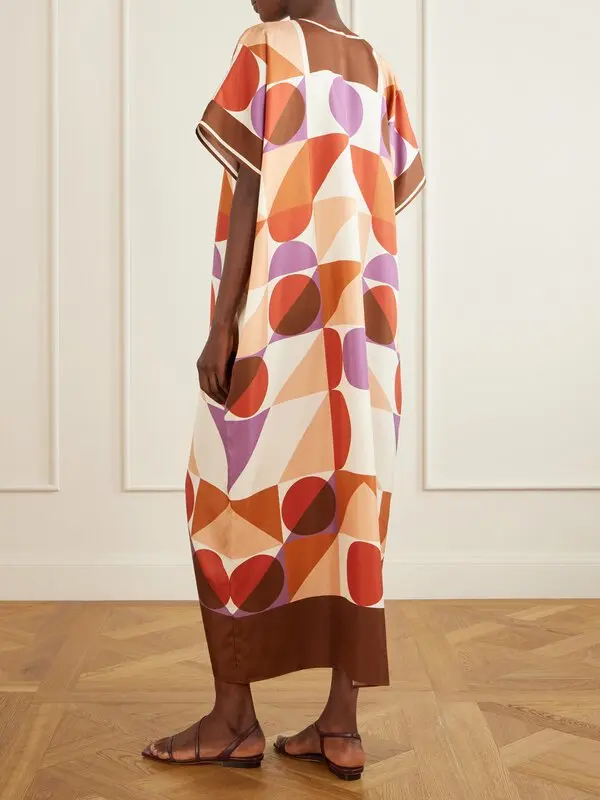 ERES Marisa Silk-twill Kaftan