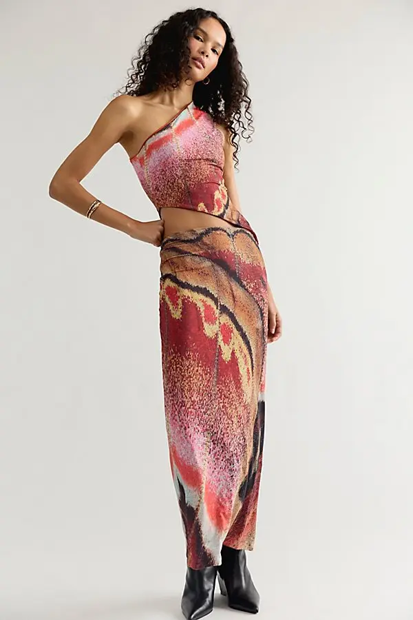 FENERS Besos Midi Skirt Set At - Day