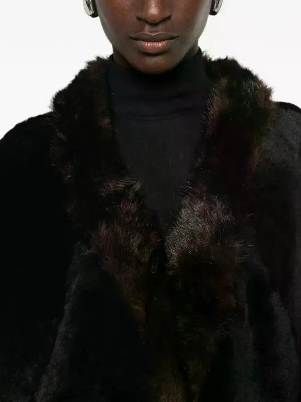 Nour Hammour Olympe Leather Shawl