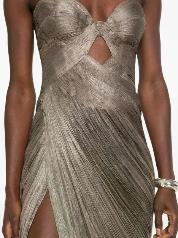 MARIA LUCIA HOHAN Zephyra Side-slit Maxi Dress