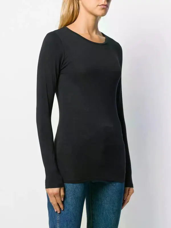 Majestic Filatures Fine Knit Jumper - Blue